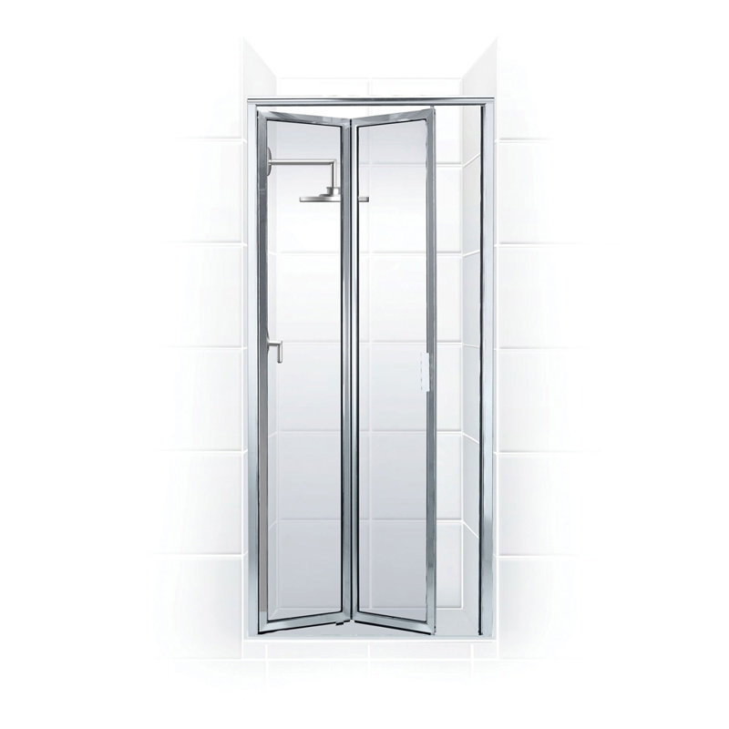 Coastal Industries Paragon Series 22 X 71 Folding Framed Shower Door